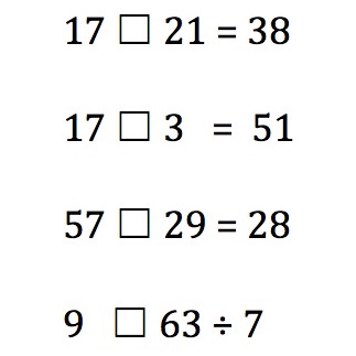 Number sentences | Aiming High Teacher Network